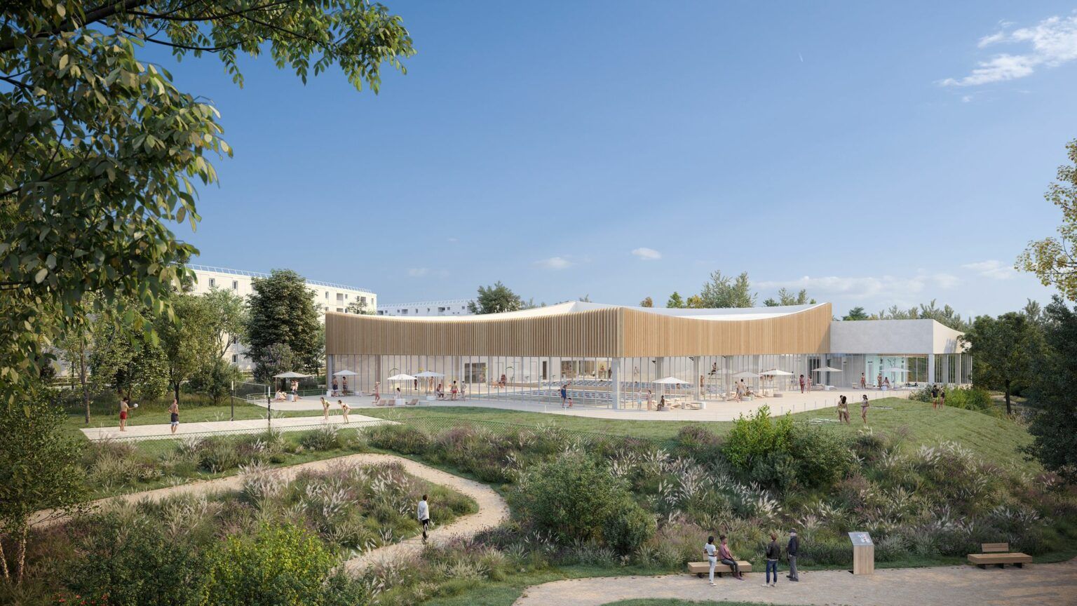 Piscine municipale Lormont - Carriet – Archi Graphi