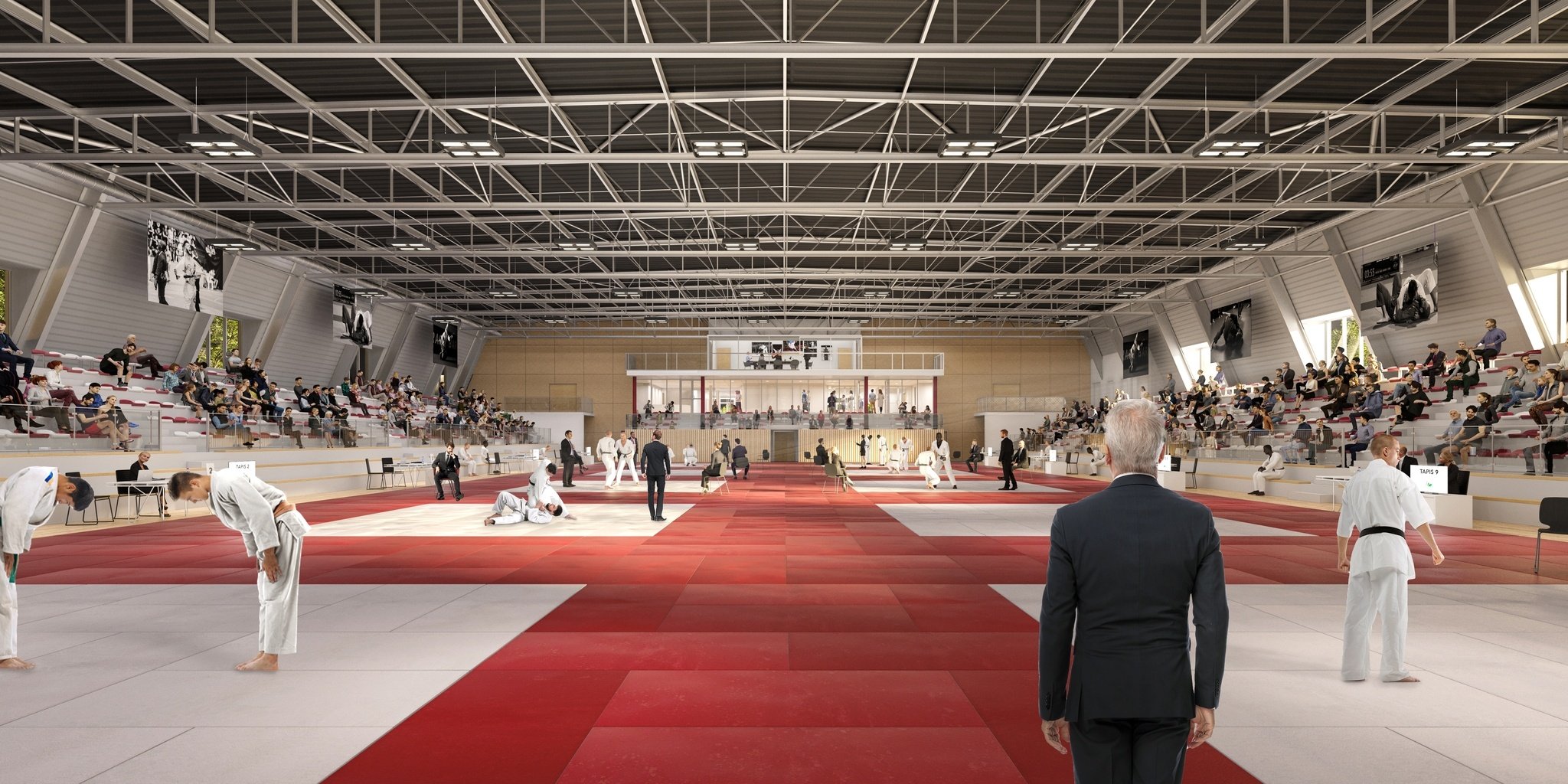 Maison des sports des Iris – Archi Graphi