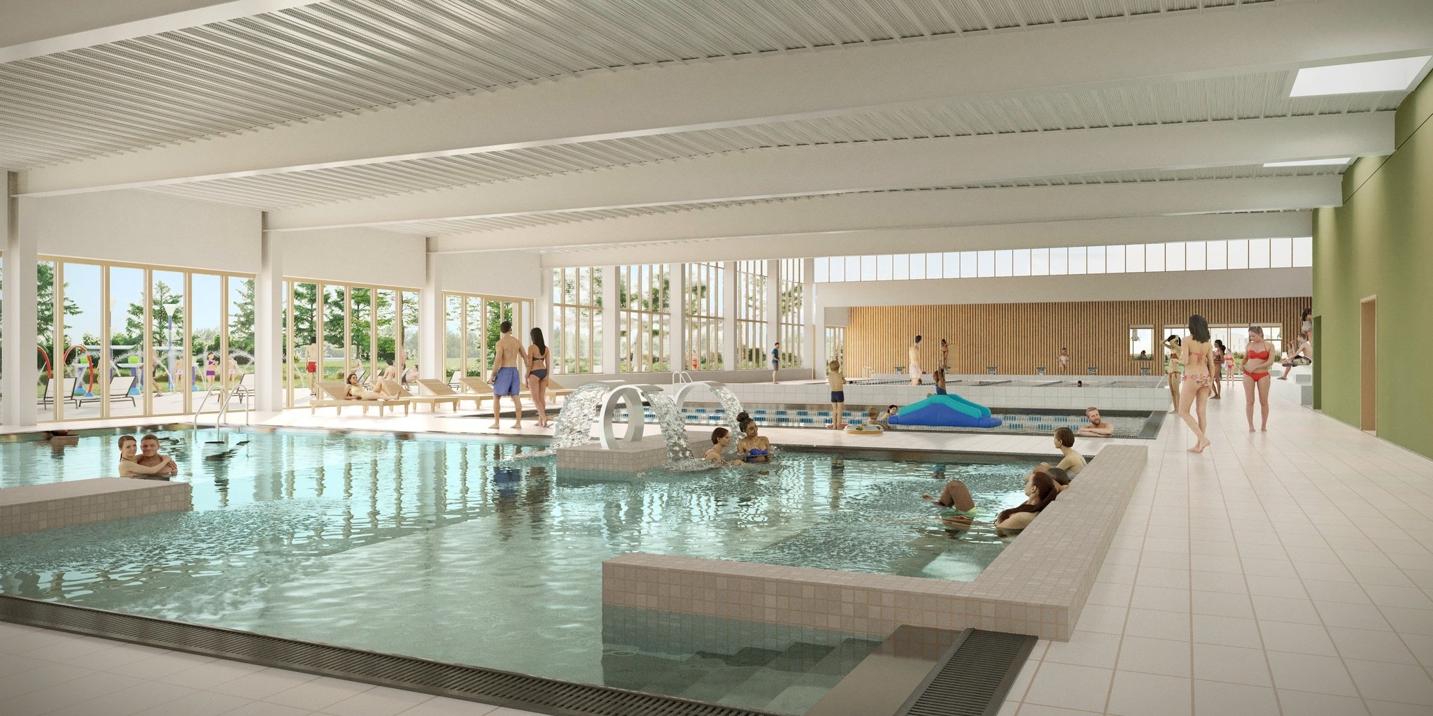 Piscine Auguste Delaune – Archi Graphi