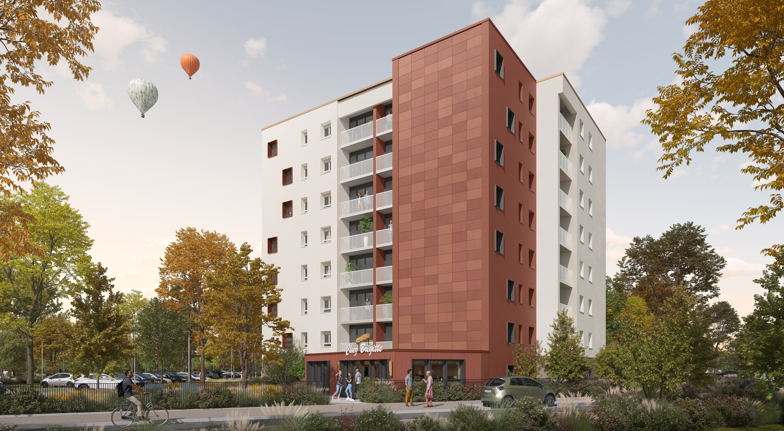 Maille Brigitte - Renouvellement du quartier de Hautepierre – Archi Graphi